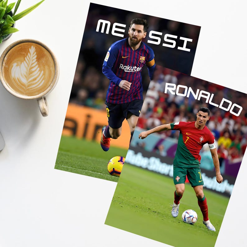 Lionel Messi Poster Print Messi Wall Art Poster Messi Fan Football ...