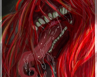 DHMIS Red Guy Keychain - Etsy