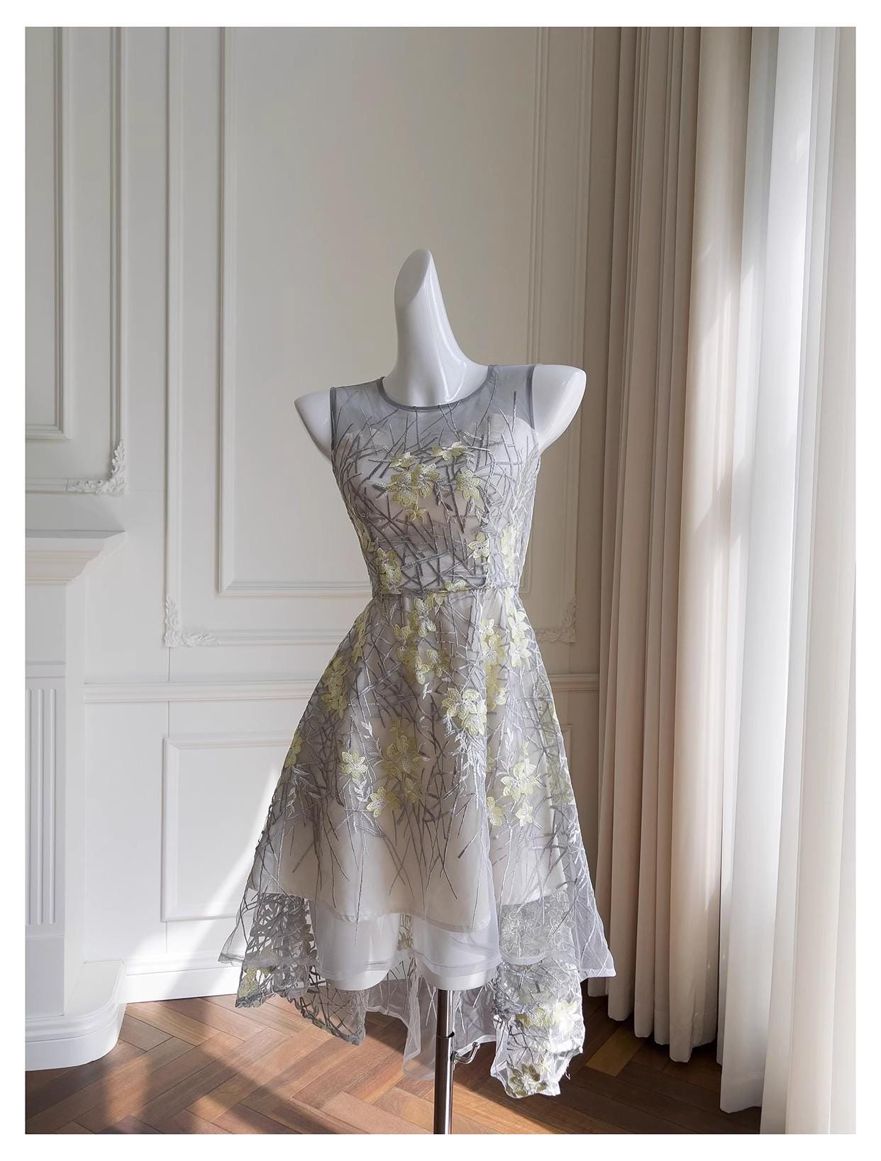 Short Front Long Back Prom Dress, Short Party Dress, Homecoming Dress ...