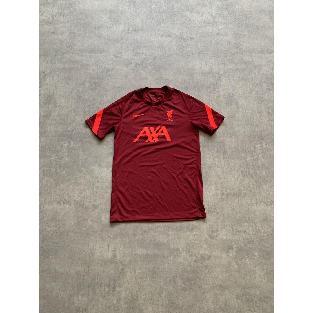 Nike LFC Liverpool Standard Chartered Soccer Jersey Football T-shirt ...