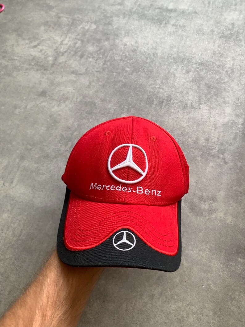 Vintage Mercedes-benz AMG Red Unisex Mens Womens Cap - Etsy