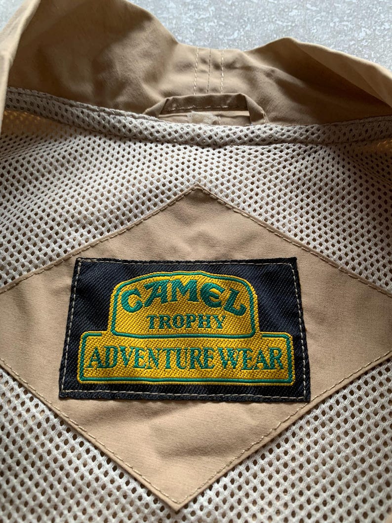 Camel Trophy Adventure Wear Cargo Multipocket Vest Sleeveless Size 48 ...
