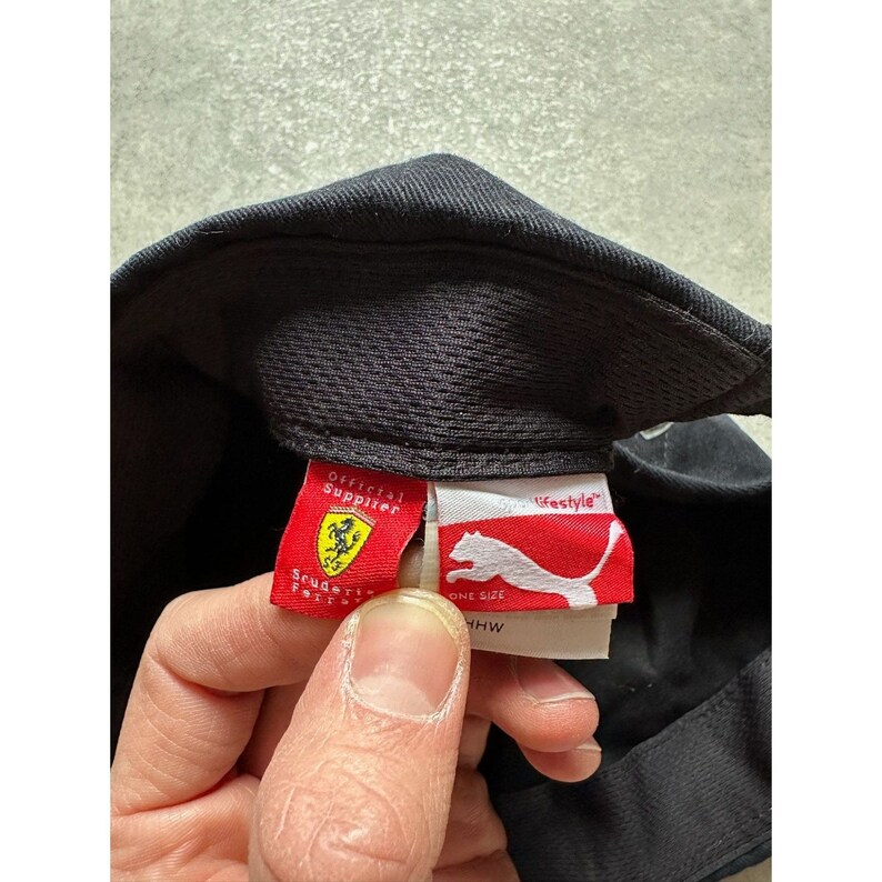 Puma Scuderia Ferrari Italia Cap Hat Unisex 80s, Y2k, Vintage ...