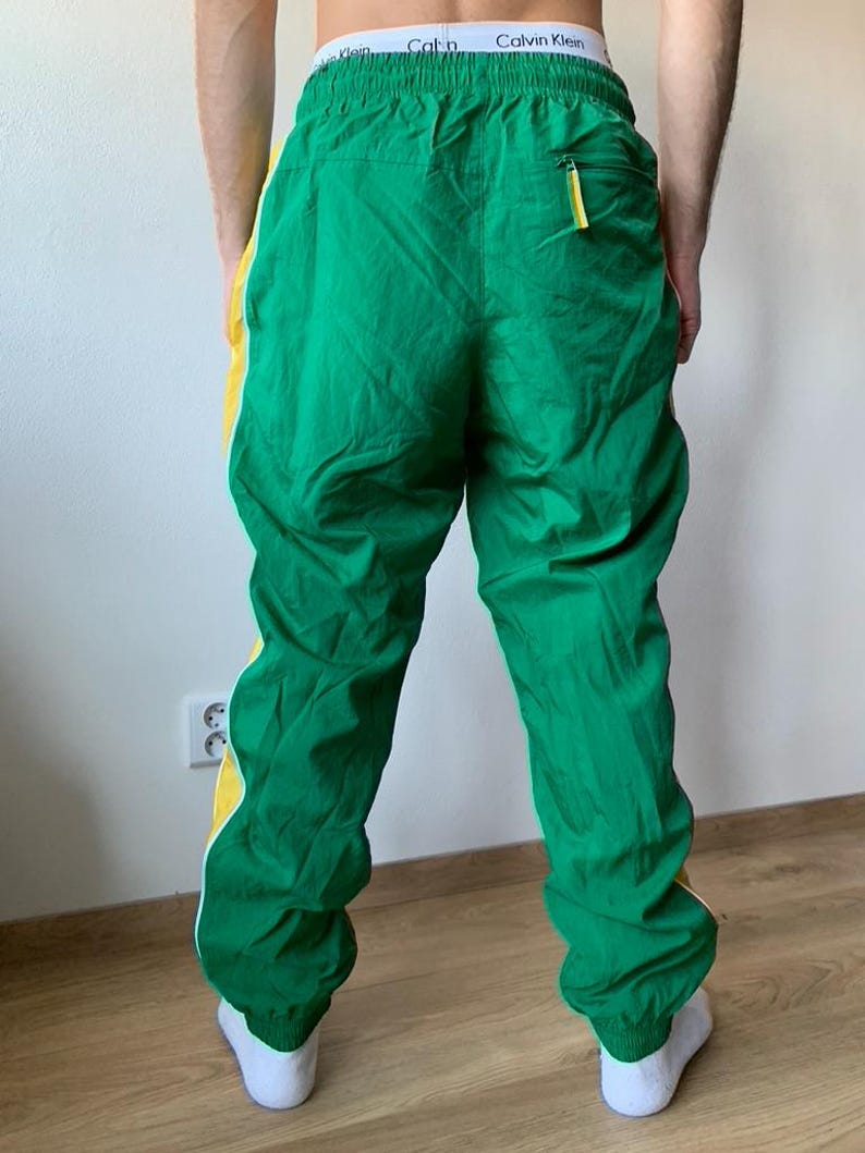 Nike NBA Boston Celtics Green NBA Track Pants Mens Size L Green Yellow ...