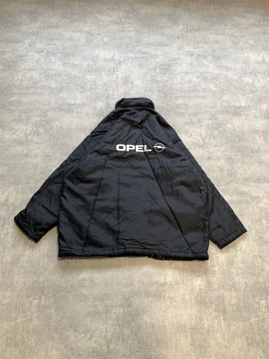 Opel Motorsport Big Logo Black Jacket Mens Size Xxl 2xl Black Racing F1 ...