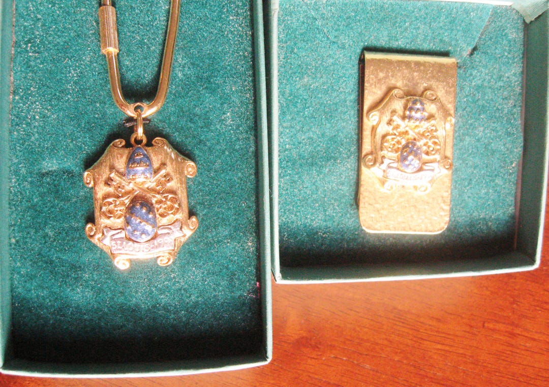 The Vatican Library Collection / Keychain and Money Clip / Pope John ...