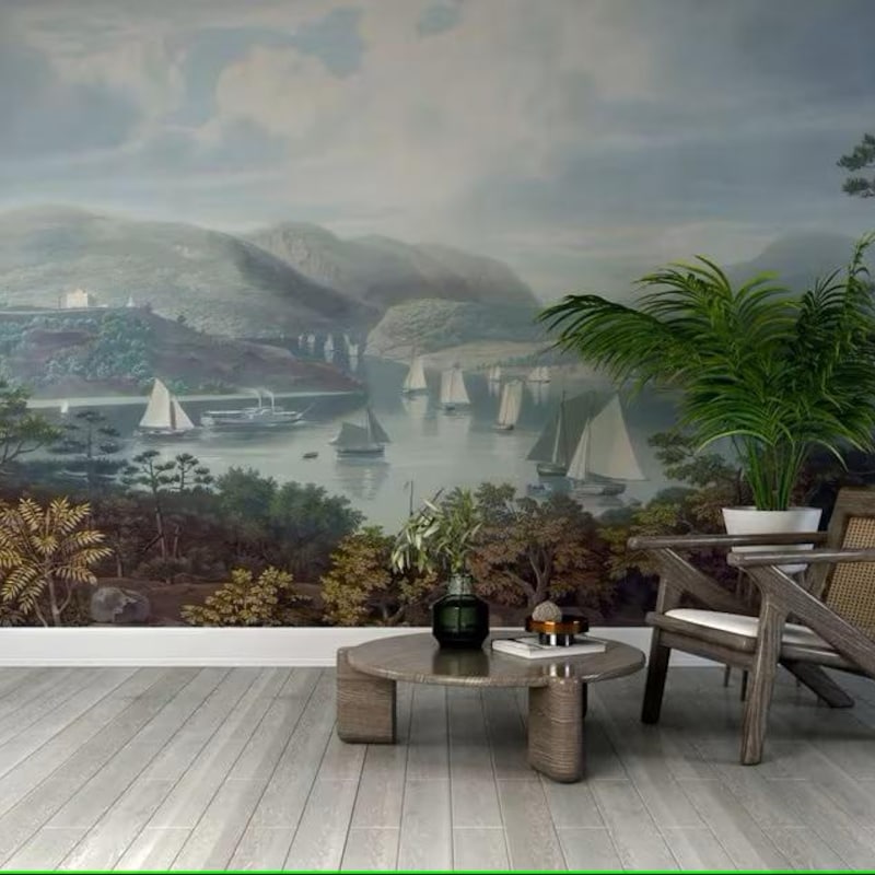 Colonial Wall Mural - Etsy