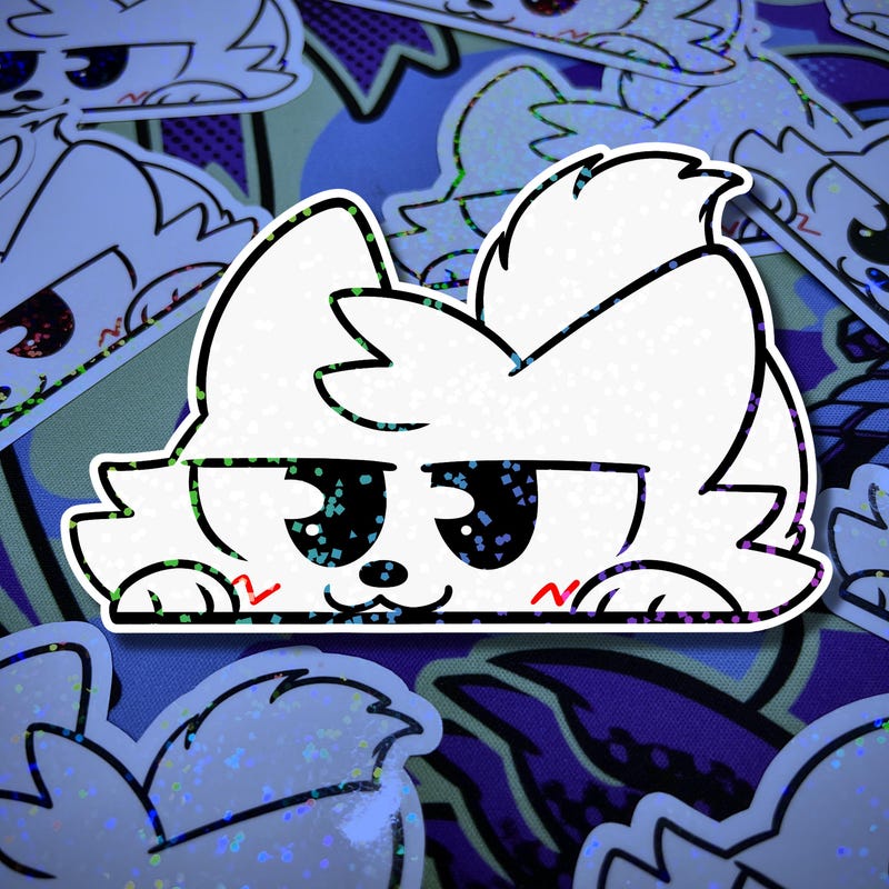 Furry Silly Sticker - Etsy