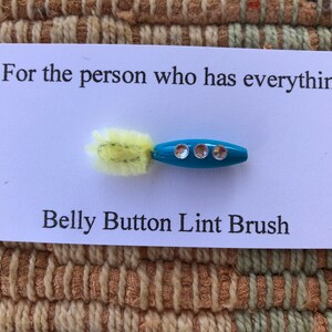 Jeweled Belly Button Brush - for the Person Who Has Everything ! - Etsy