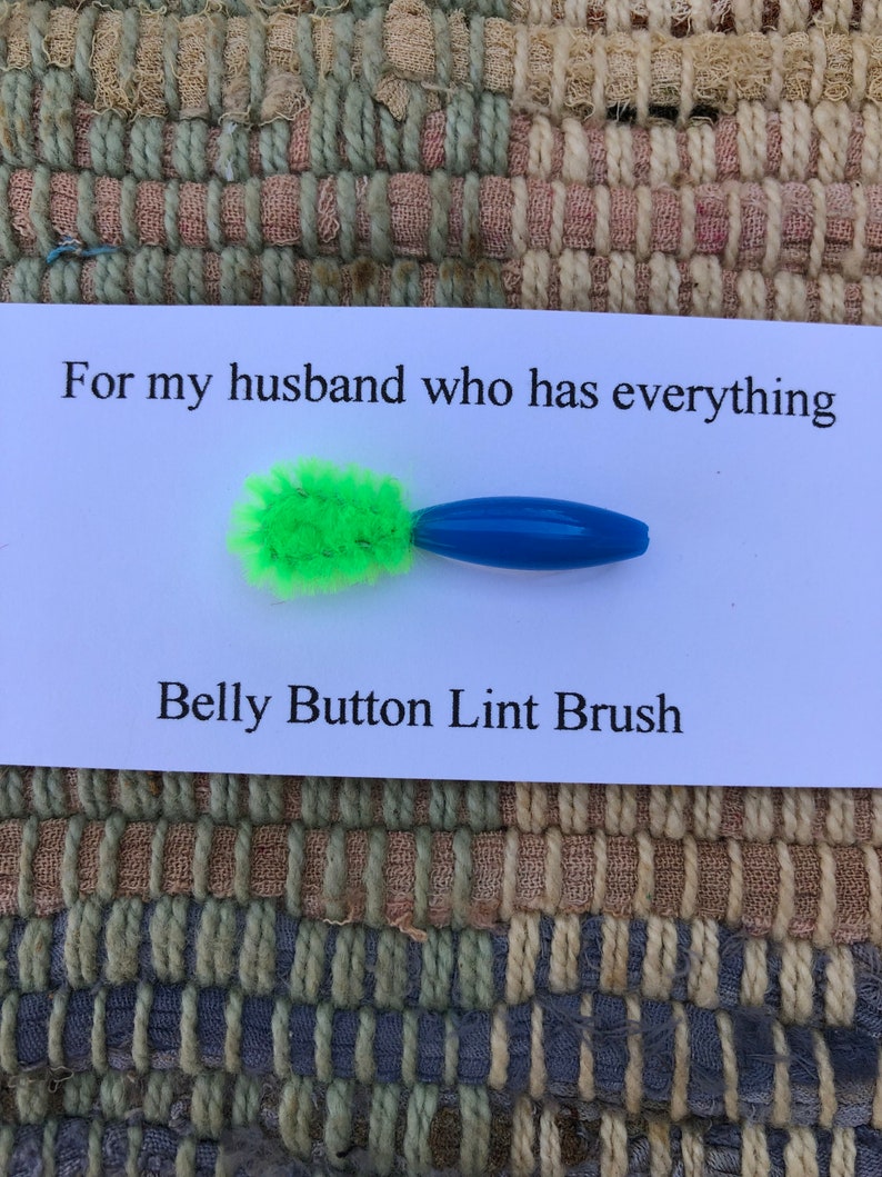 Belly Button Lint Brush for My Husband Who Has Everything - Etsy