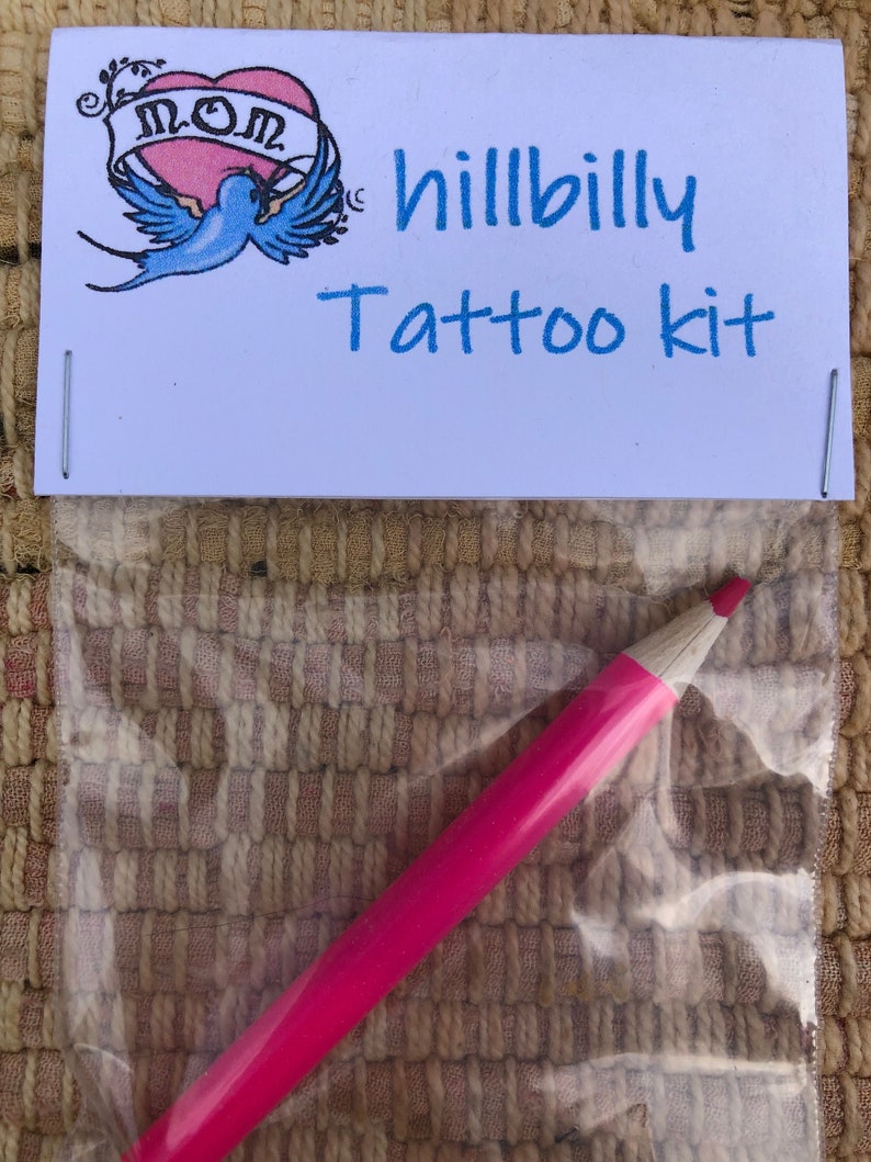 Hillbilly Tattoo Kit Gag Gift - Etsy