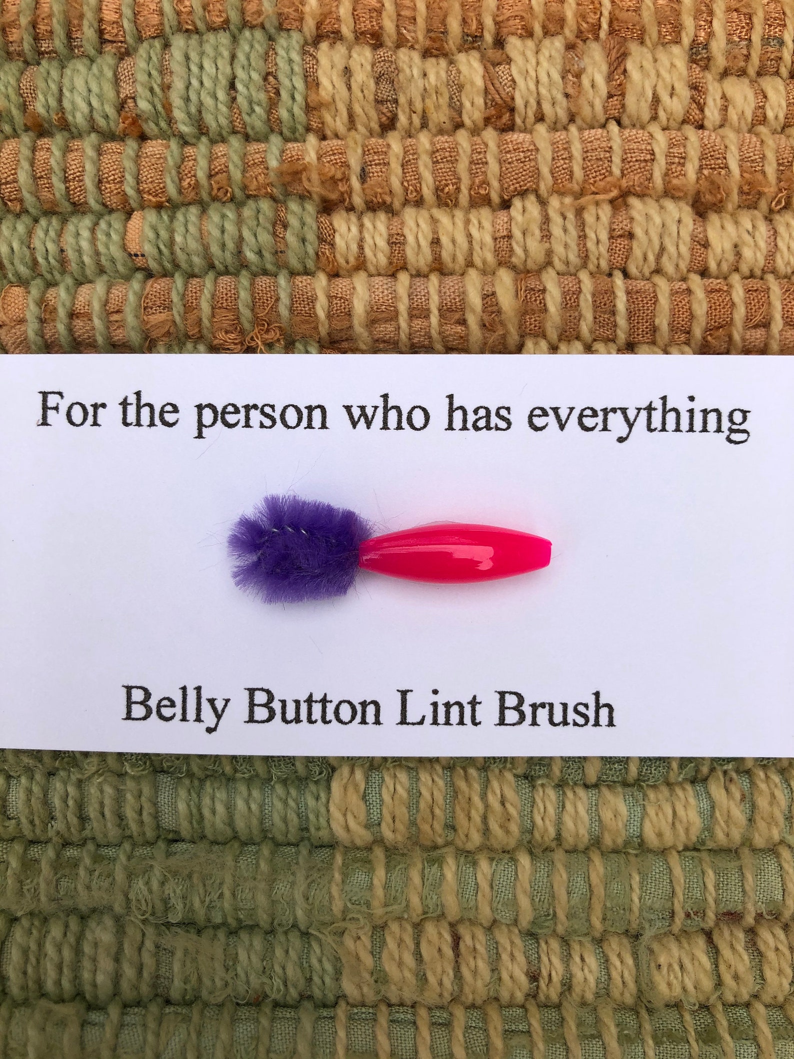 Belly Button Lint Brush for the Person Who Has Everything - Etsy
