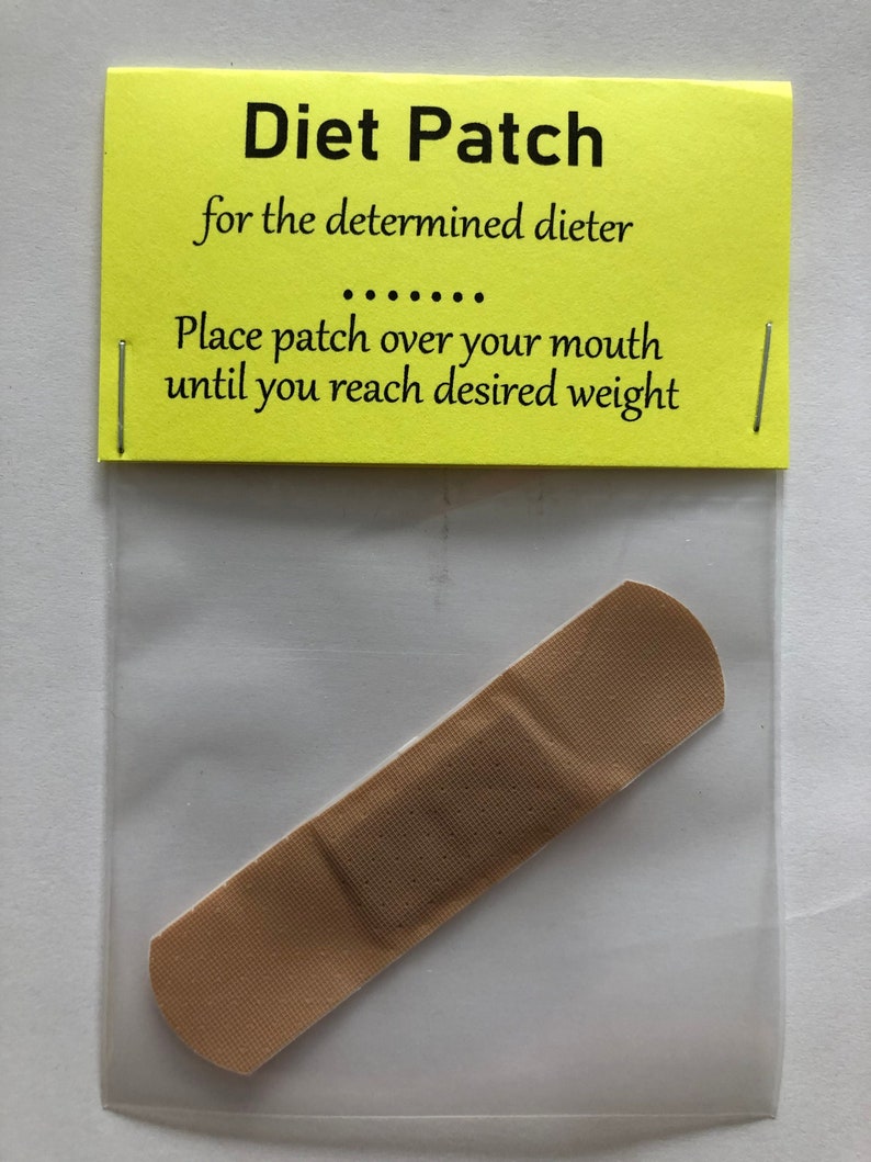 Diet Patch Gag Gift - Etsy