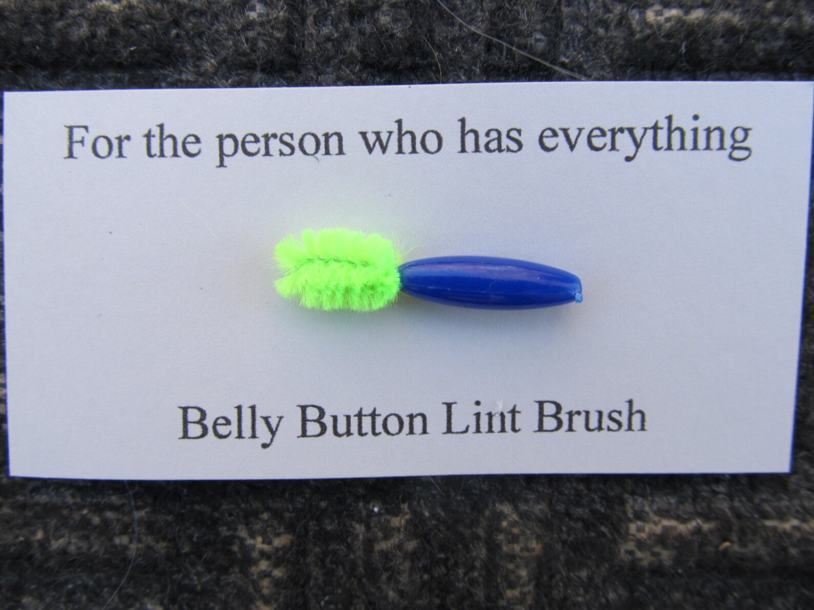 Belly Button Lint Brush for the Person Who Has Everything - Etsy