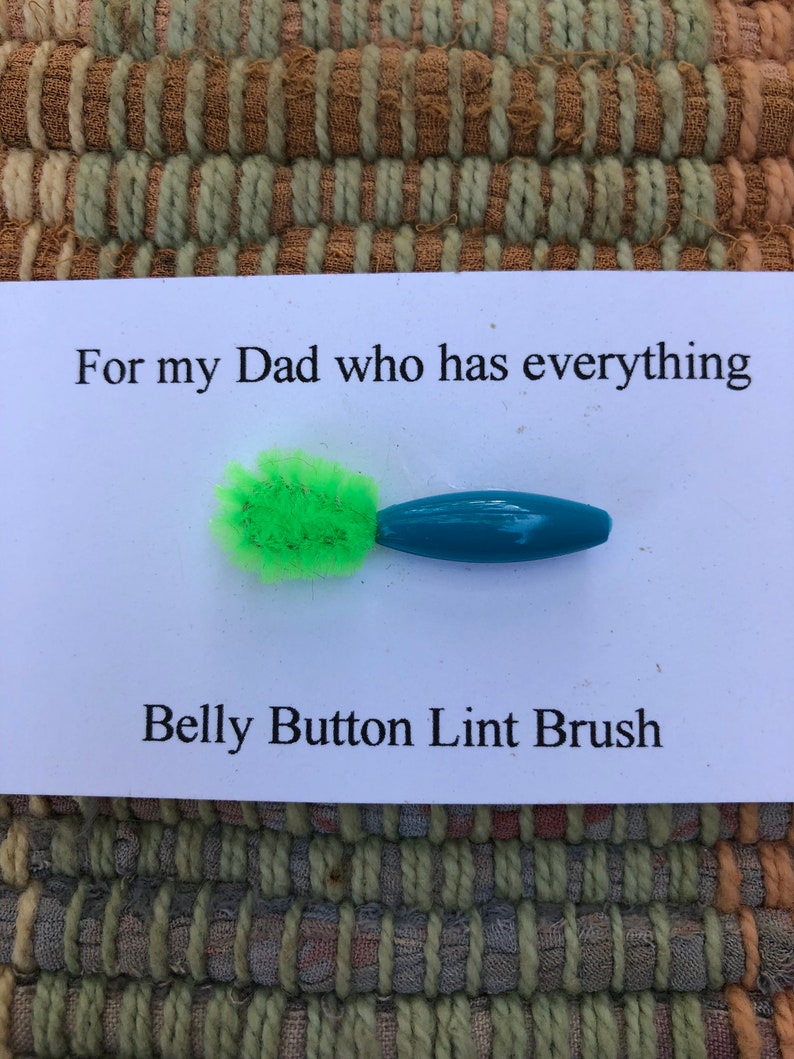 Belly Button Lint Brush for My Dad Who Has Everything - Etsy