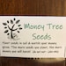 Money Tree Seeds Gag Gift - Etsy Australia