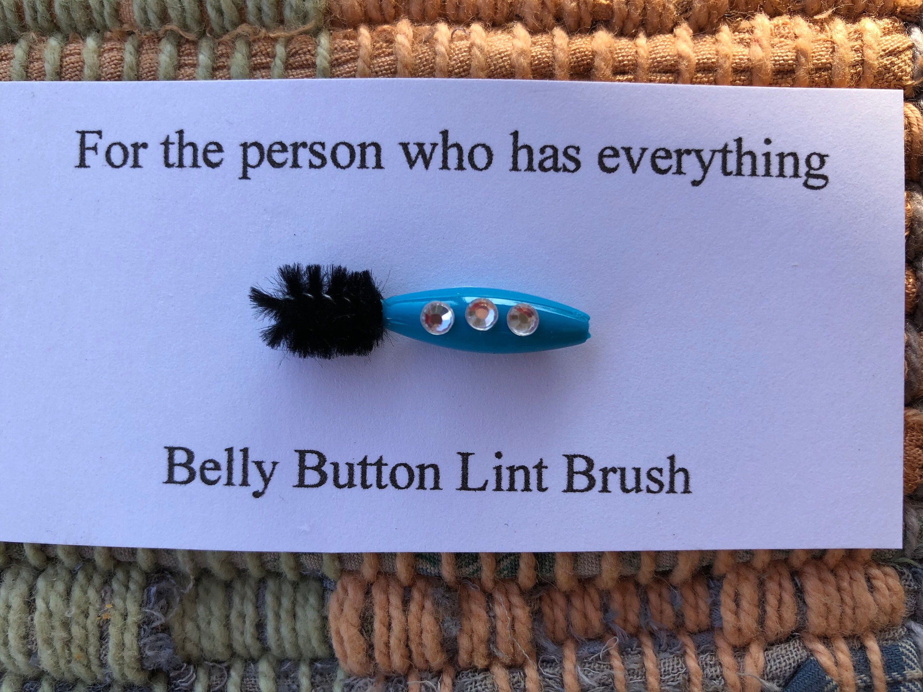 Jeweled Belly Button Brush for the Person Who Has Everything | Etsy