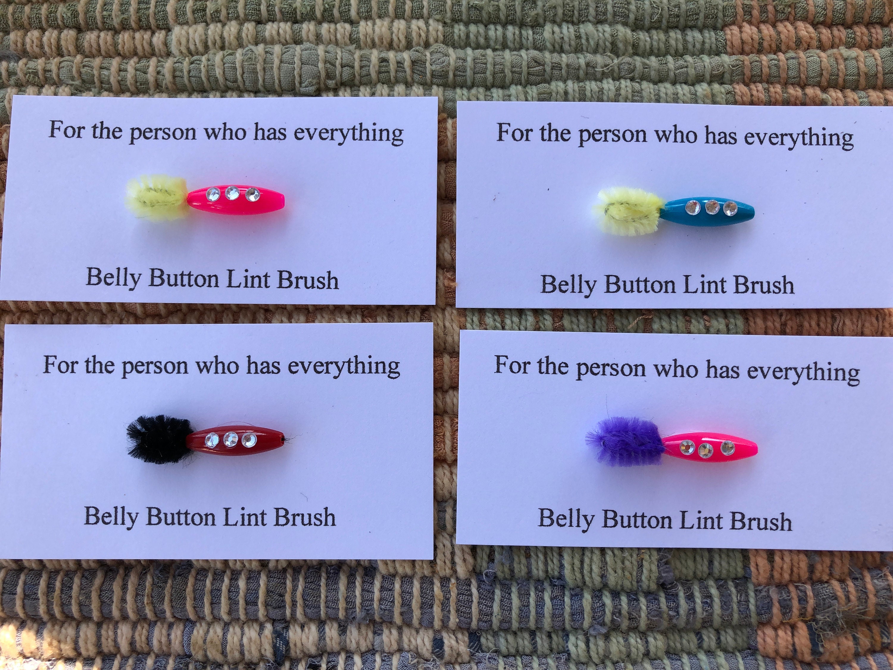 Jeweled Belly Button Brush for the Person Who Has Everything | Etsy