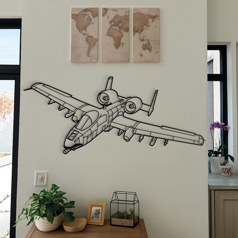 A10 Silhouette - Etsy