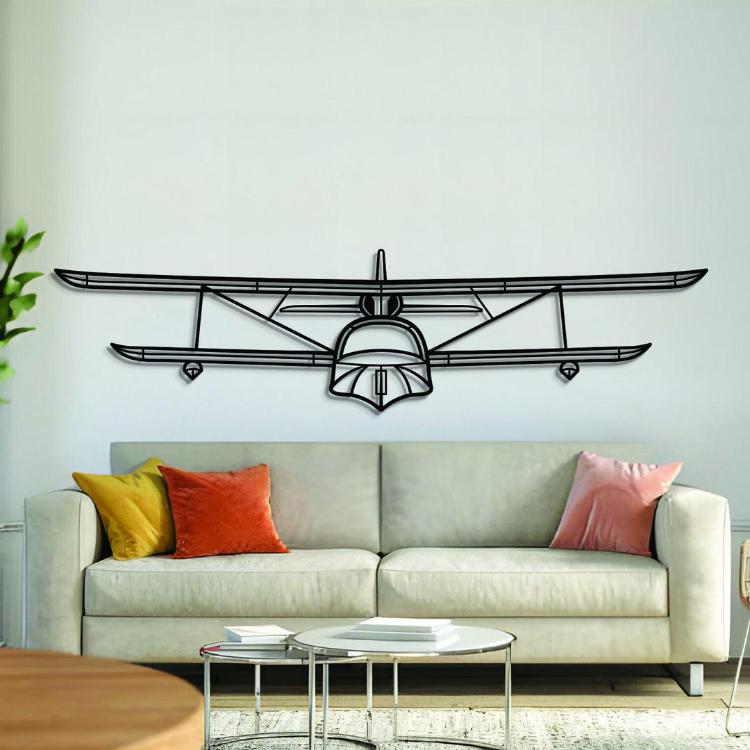 Super Petrel LS Metal Aircraft Wall Art, Airplane Silhouette, Metal ...