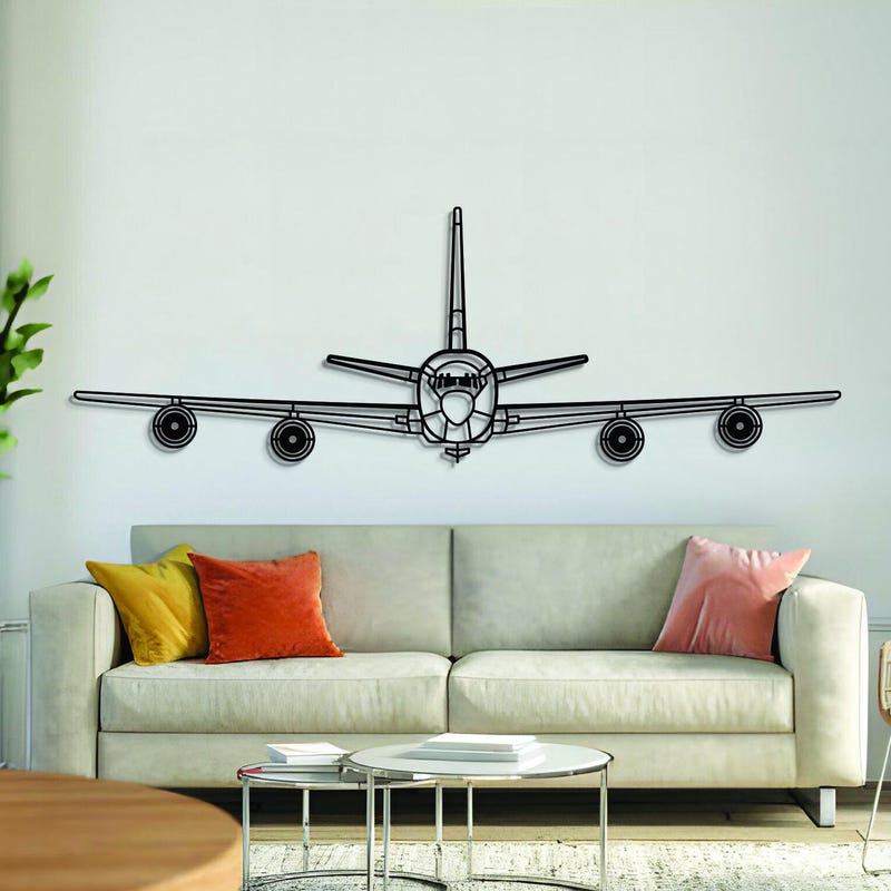 Airplane Wall Decal - Etsy