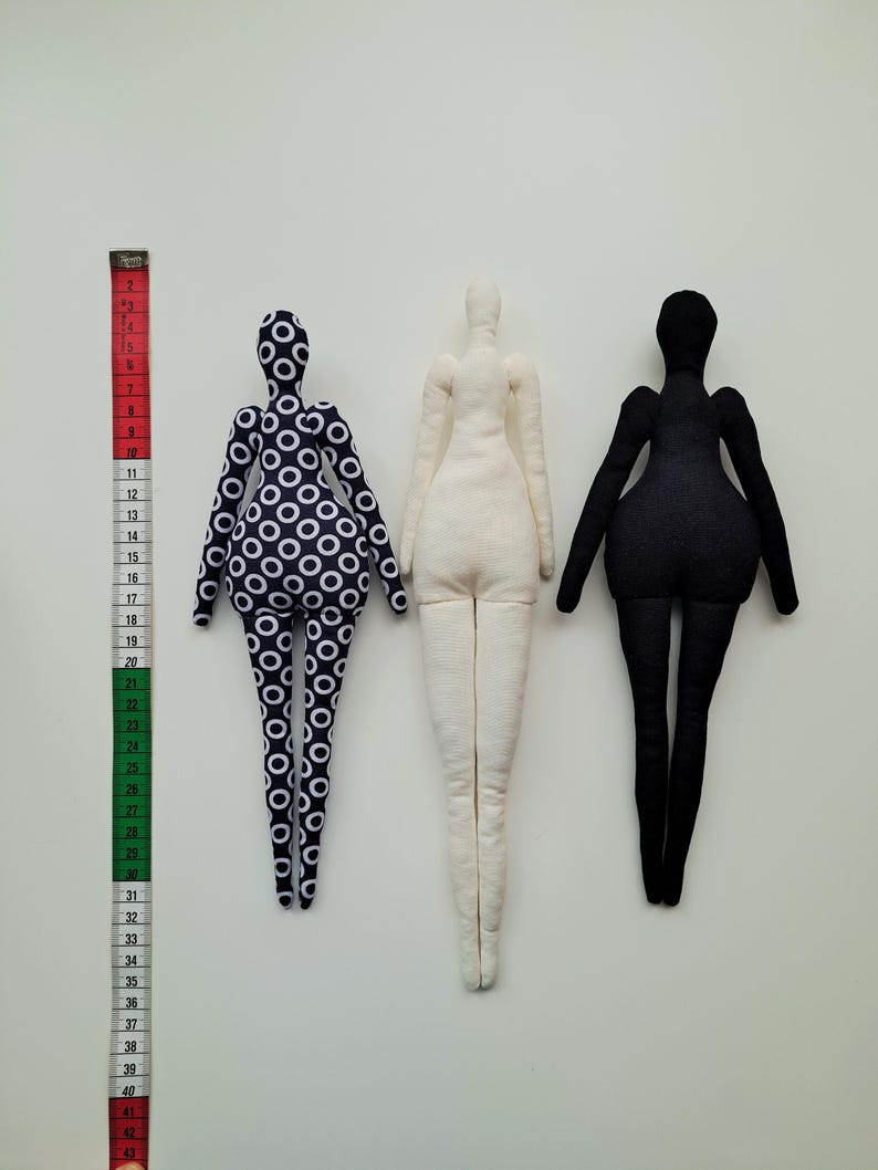 Small Blank Doll 33 and 27 Cm / Doll Body for Creativity /the Doll's ...