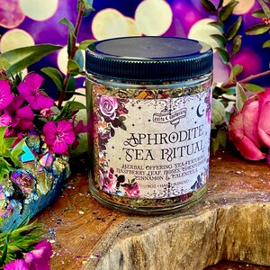 Aphrodites Tea Ritual | Anita Apothecary, Herbal Tea, Witches Tea Brew ...