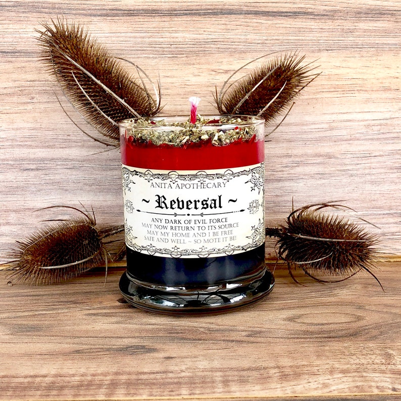 Reversal Hoodoo Reverse Candle Witches Spell Candle Spell - Etsy