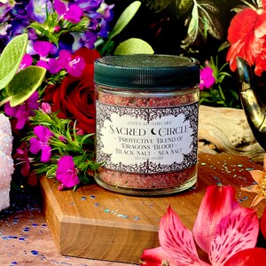 Sacred Circle Witches Casting Salts ~ Black Salt, Cast the Circle ...