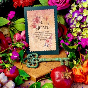 Hecates Key Goddess of Witches, Sorcery, Crossroads, Witchcraft, Altar ...