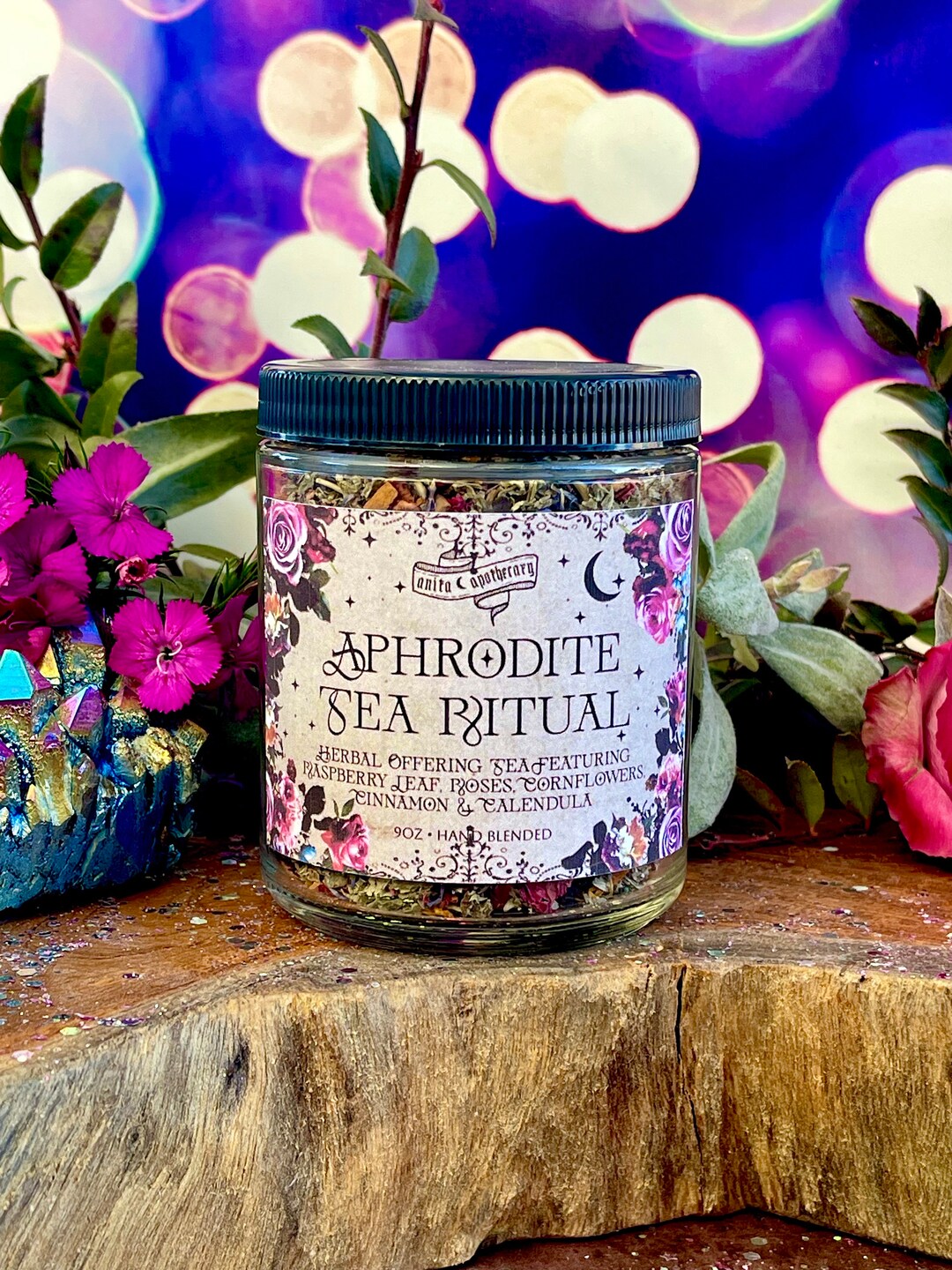 Aphrodites Tea Ritual | Anita Apothecary, Herbal Tea, Witches Tea Brew ...