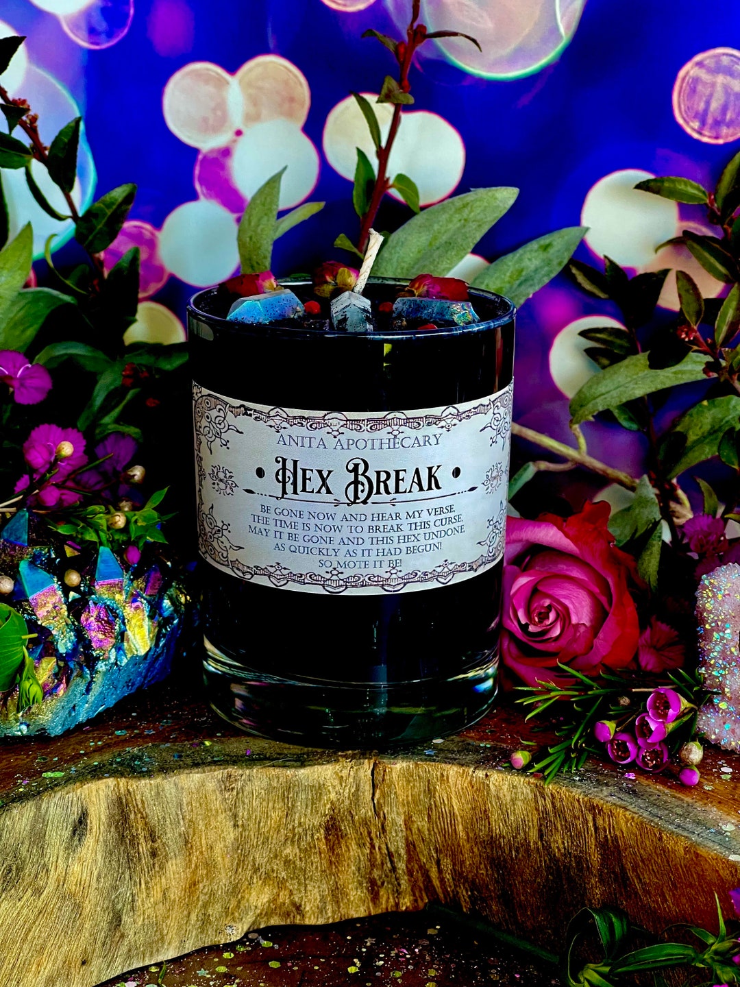 Hex Break Uncrossing Candle | Anita Apothecary, Witches Spell Candle ...