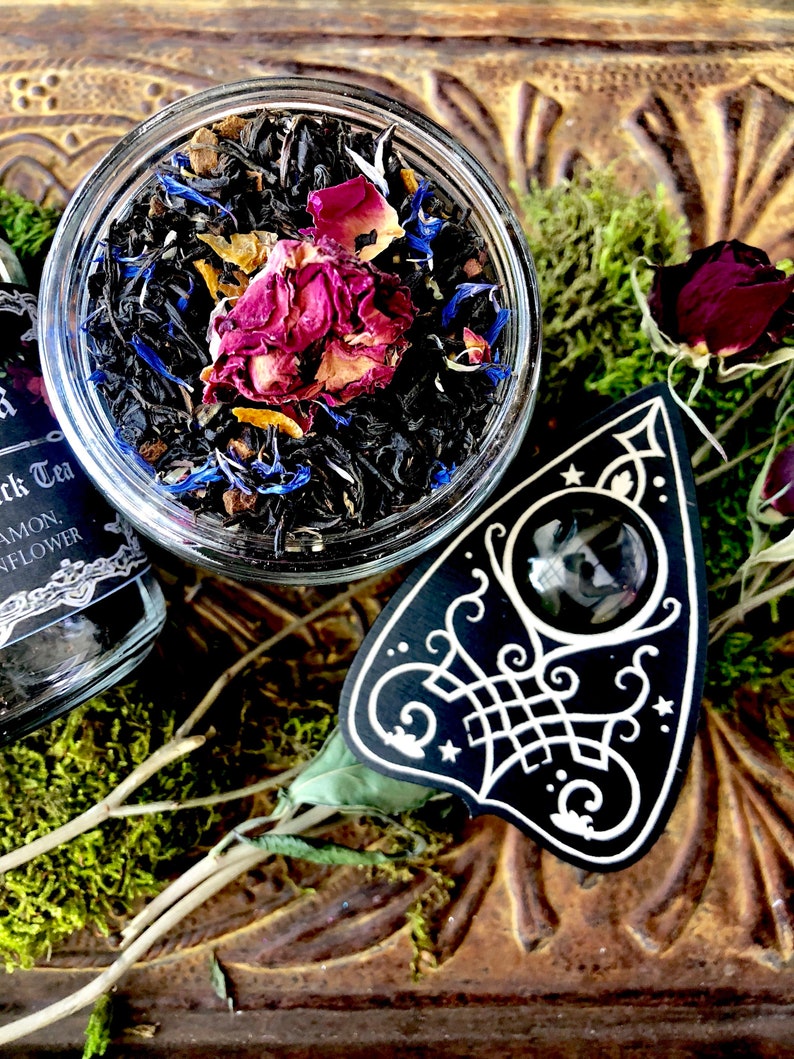 Black Magick Tea Ritualgoddess Tea Witchcraft Magick | Etsy