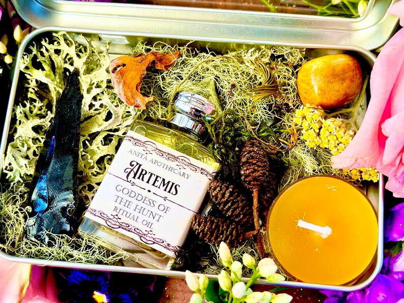 Goddess Artemis Altar Collection Anita Apothecary Artemis - Etsy
