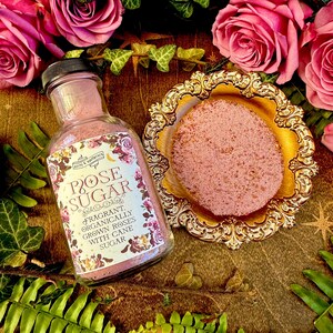 Real Red Rose Sugar ~ Tea, English Tea, Kitchen Witch, Witches Tea ...