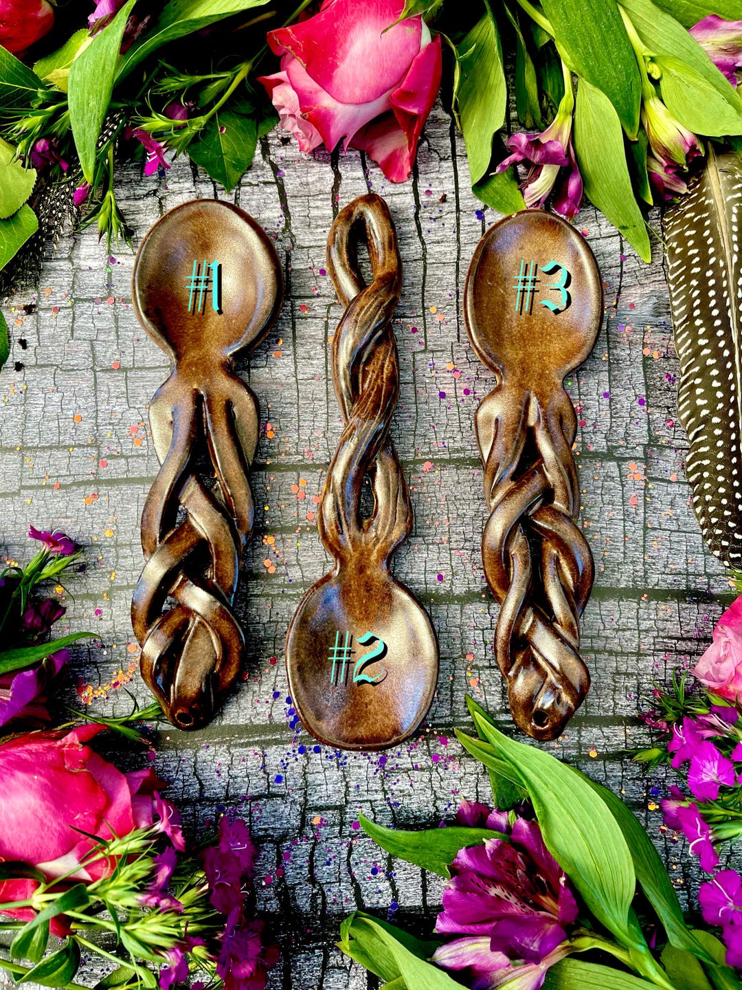 Odin’s Feast Ceramic Spoon | Anita Apothecary, Ceramic Spoon, Pottery ...