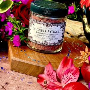 Sacred Circle Witches Casting Salts ~ Black Salt, Cast the Circle ...