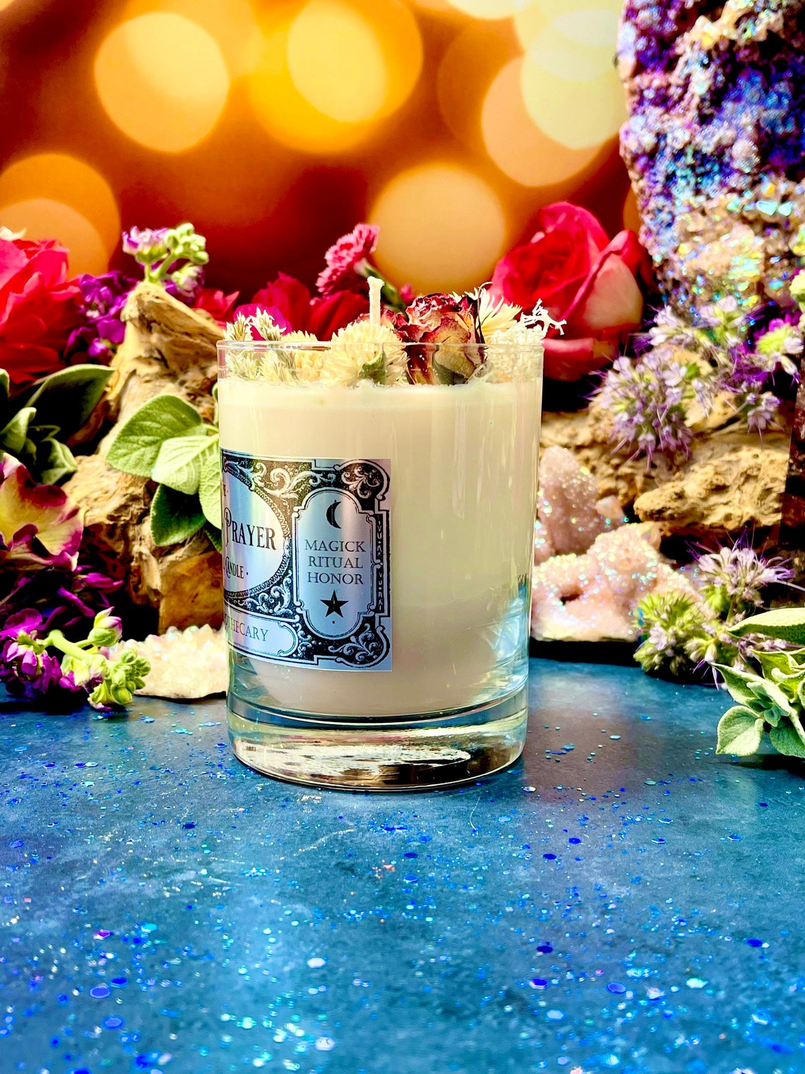 Pagan Prayer Ritual Candle Anita Apothecary Ritual Candle | Etsy