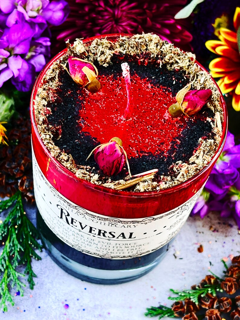 Reversal Hoodoo Reverse Candle Witches Spell Candle Spell - Etsy