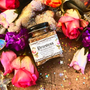 Priestess Powered Incense for Self Love, Lunar Magick, Manifesting ...