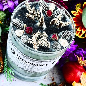 Necromancy Otherworld Candle, Spirits, Ghosts, Day of the Dead, Samhain ...