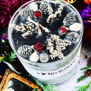 Necromancy Otherworld Candle, Spirits, Ghosts, Day of the Dead, Samhain ...
