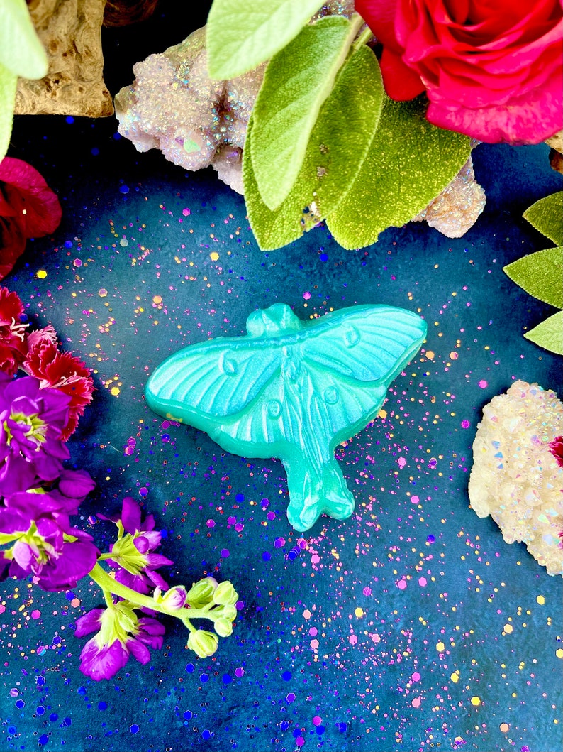 Luna Moth Soap Shea Butter Natural Soap Ritual Oil - Etsy