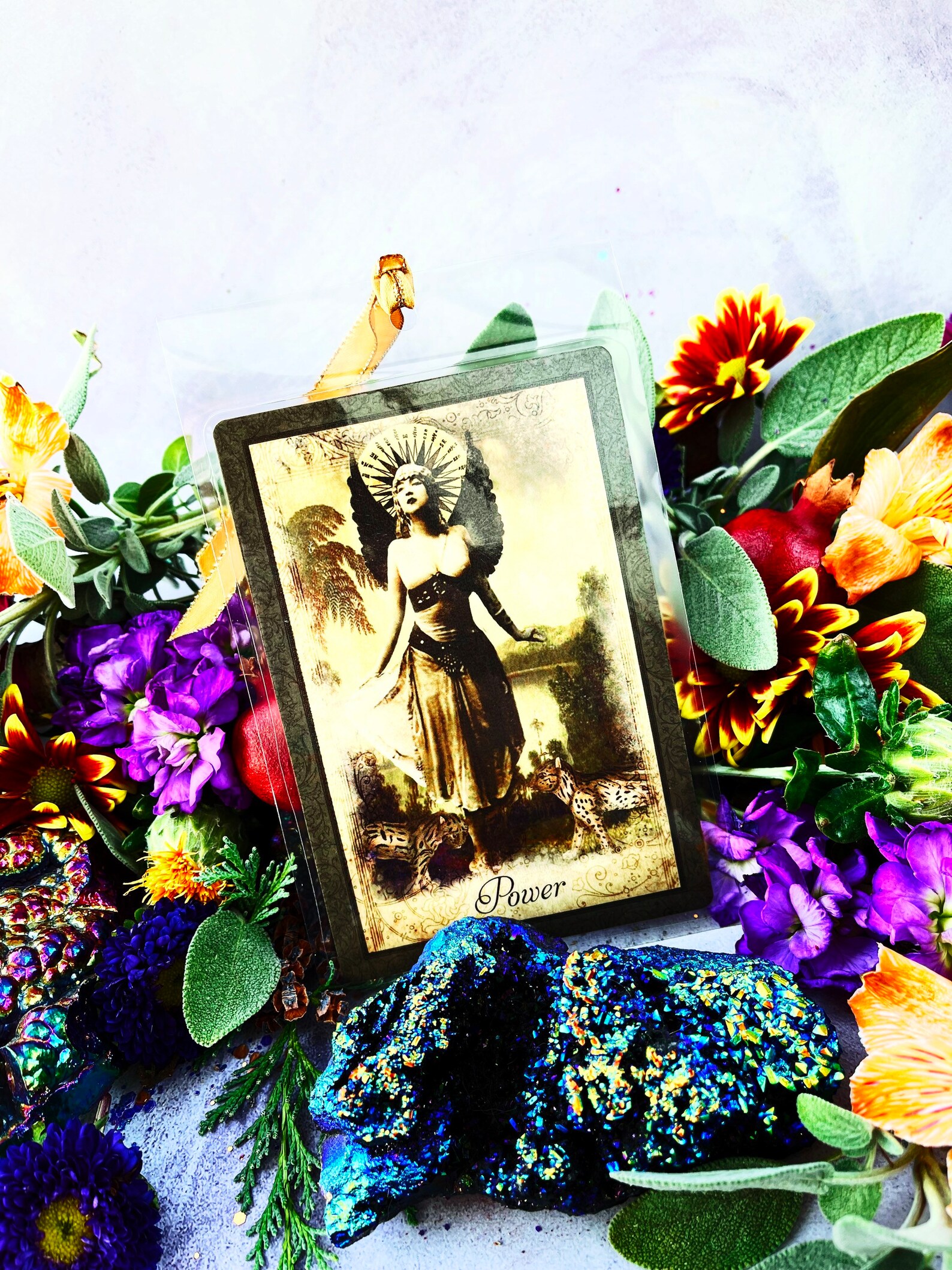 Oracle Card Bookmarks Laminated Tarot Deck Rider Waite - Etsy