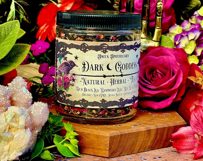 Dark Goddess Offering Tea | Anita Apothecary, Witches Tea Brew, Witches ...