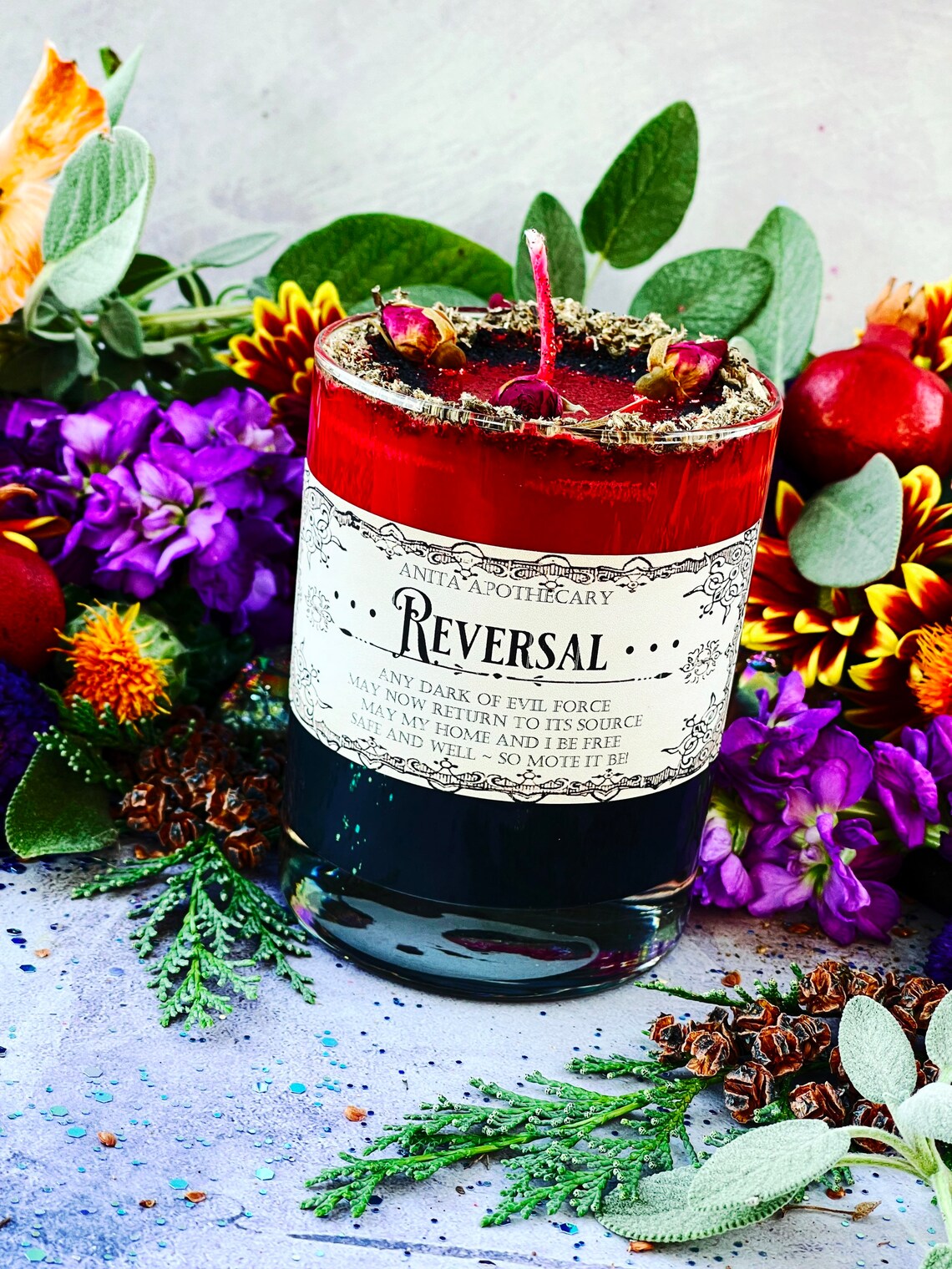 Reversal Hoodoo Reverse Candle Witches Spell Candle Spell - Etsy