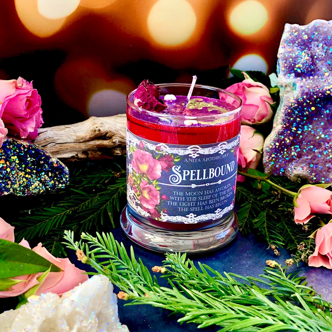 Spellbound Spell Candle Victorian Era Candle Witches spell | Etsy