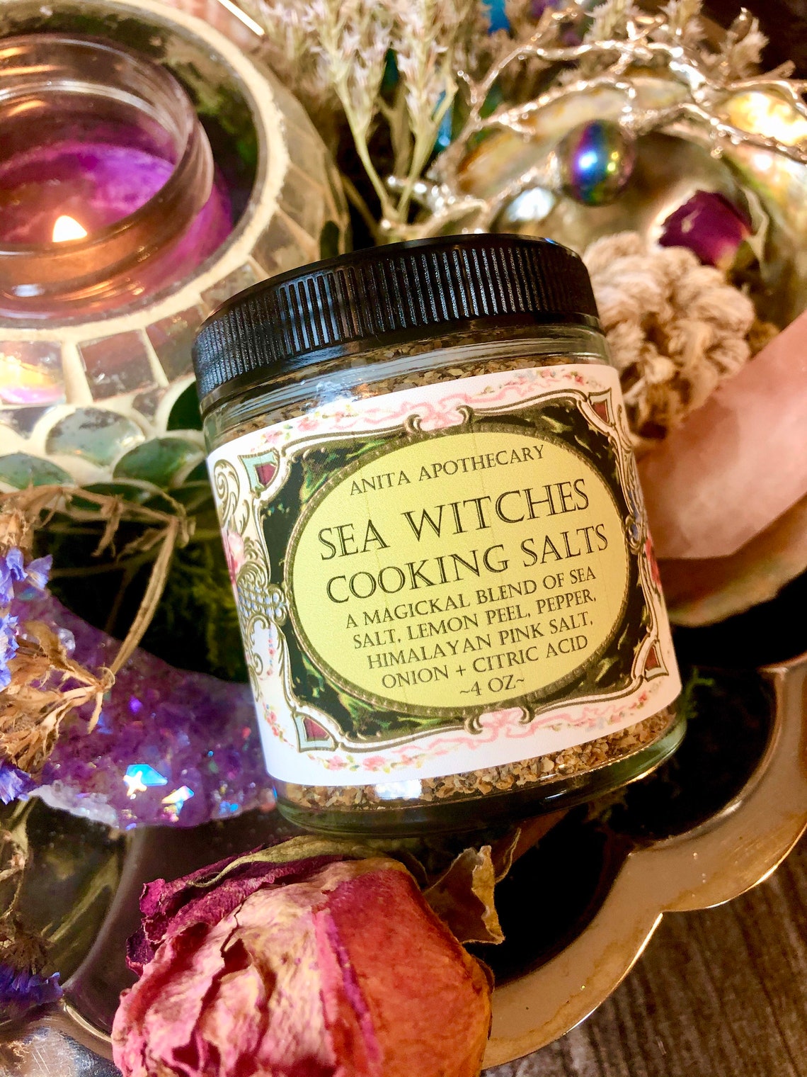 Sea Witches Cooking Salts Kitchen Witch Witches Kitchen | Etsy