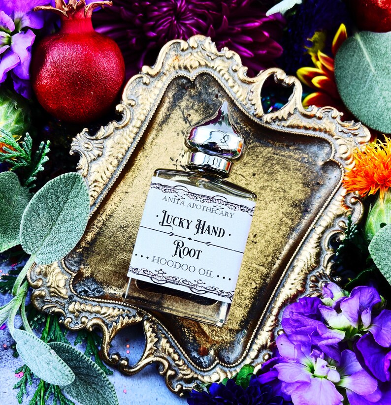 Lucky Hand Root Oil Anita Apothecary Spell Oils Hoodoo - Etsy