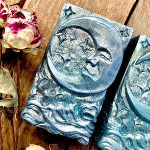 Blue Moon Soap - Shea Butter Natural Soap Ritual Oil Witchcraft Magick ...